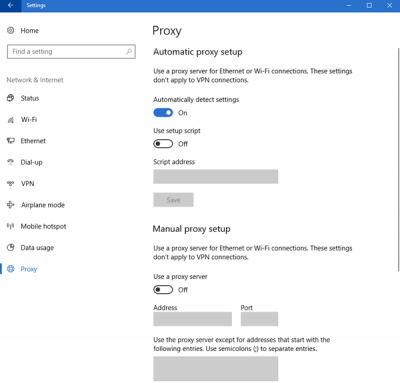 How to configure Global Proxy Server Settings in Windows 11