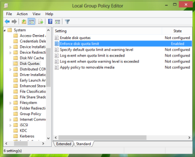 How to set and configure Disk Quota in Windows Server