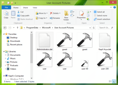 Account picture error, This picture couldn’t be saved in Windows 11
