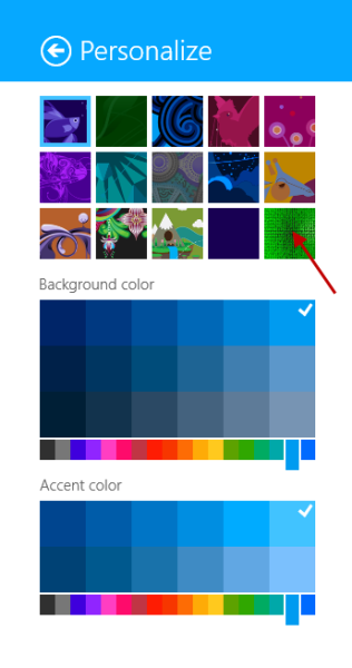 Display Desktop wallpaper as Start Screen Background in Windows 8.1