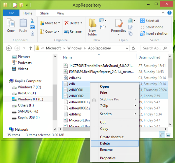 Something happened & Windows Store is no longer working
