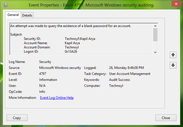How to track User Activity in WorkGroup Mode on Windows 11/10