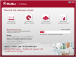 McAfee not opening on Windows 11/10