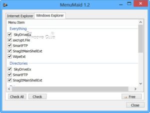 Context Menu Editors: Add, Remove Context Menu items in Windows 11