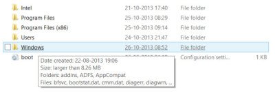 Disable pop-up description for folder & desktop items in Windows