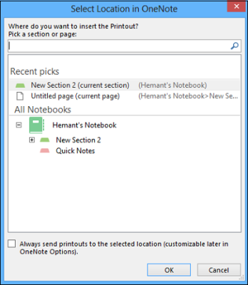 How to copy Text from Picture using OneNote