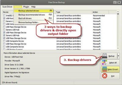 Free Driver Backup & Restore software for Windows 11