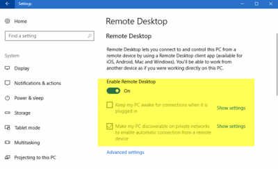 How to enable & use Microsoft Remote Desktop from Mac