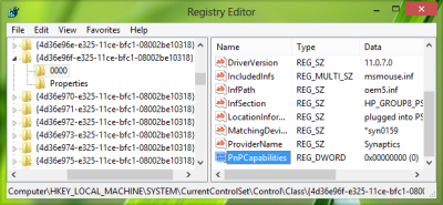 Allow the computer to turn off this device to save power grayed out