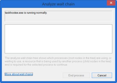 Analyze Wait Chain: Identify hung or frozen process in Windows 10 ...