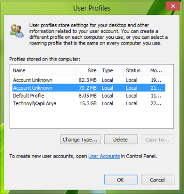 User Accounts missing after upgrading to Windows 11/10