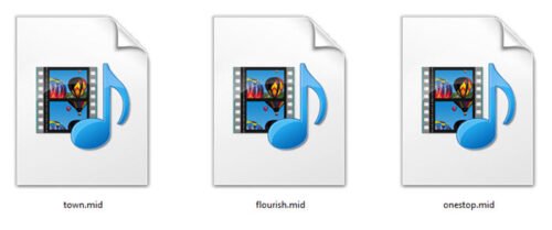 The Mystery of the 3 .mid Music Files in Windows 11/10