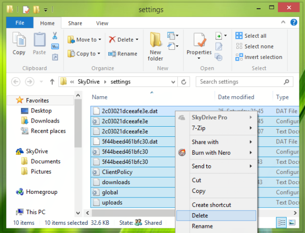 OneDrive Exclamation Mark error Icon in Windows File Explorer