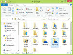 OneDrive Cloud with yellow Exclamation Mark icon in Explorer