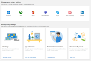Microsoft Personal Data Dashboard lets you decide how your data is used