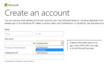 Get country-specific Outlook Email ID like @outlook.in, etc