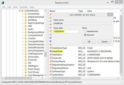 How to check OS Installation Date in Windows 11