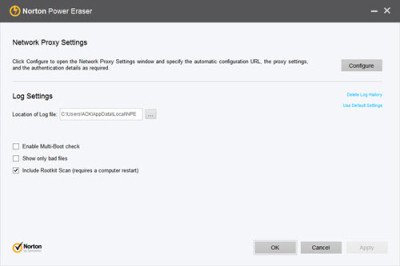 How to use Norton Power Eraser Tool on Windows computer