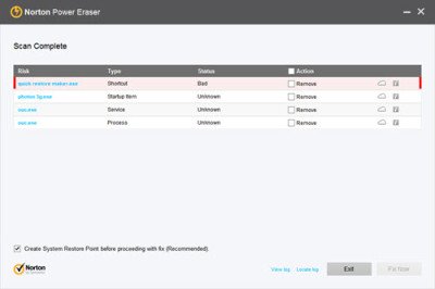 How to use Norton Power Eraser Tool on Windows computer