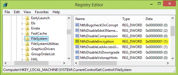 Encrypt contents to secure data option is disabled in Windows 11/10 Encrypt contents to secure data option is disabled in Windows 11/10