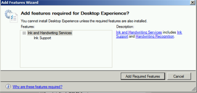 Clean up WinSxS folder in Windows Server: Desktop Experience Tool