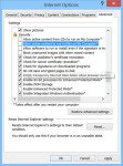 Disable Active Content in Internet Explorer on Windows 10