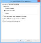 Turn Off Language Bar or Input Indicator in Windows 11