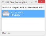 Eject USB Disk with a keyboard shortcut using USB Disk Ejector