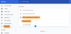 How to change homepage in Chrome, Edge, Firefox, Opera