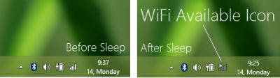 Internet or WiFi gets disconnected after Sleep in Windows 11
