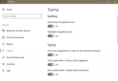 Turn off or Disable Spell Checker & Auto-Correct in Windows 11