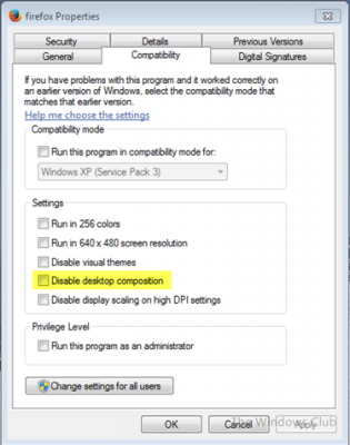 Change the color scheme to improve Performance