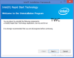 Your system does not have Intel Rapid Start Technology enabled