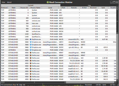 Moo0 Connection Watcher Network Monitoring Tool Review