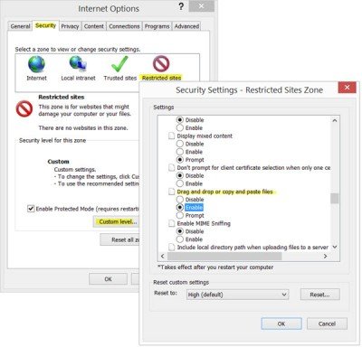 This site is not secure message in Chrome, Edge or Firefox
