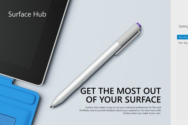 How to customize Surface Pen using the Surface app