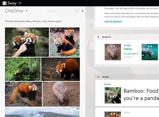 Microsoft Office Sway, a new experience for sharing Content