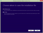 Create Installation Media for Windows 8.1 using Media Creation Tool