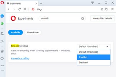 Enable Smooth Scrolling in Windows, Chrome, Edge, Firefox, Opera