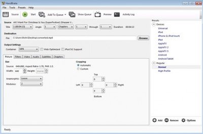 HandBrake Video Converter for PC: Tutorial and download