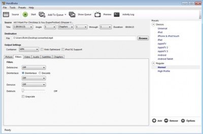HandBrake Video Converter for PC: Tutorial and download