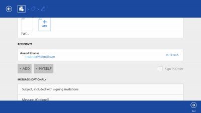 DocuSign lets you sign documents electronically on Windows PC