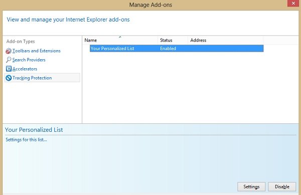 How to harden Internet Explorer Privacy Settings