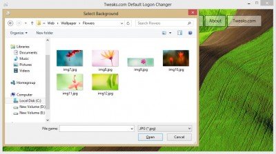 Logon Changer for Windows 11/10: Customize Lock Screen image
