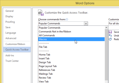 Record a Macro: Create Shortcut Button for Multiple Formats Word, Excel