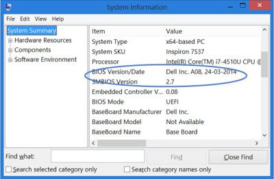 How to check BIOS version in Windows 11/10