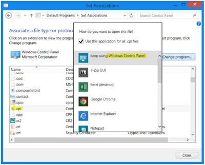 Control Panel will not open in Windows 11/10