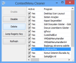 Easy Context Menu freeware lets you add Program or Icon