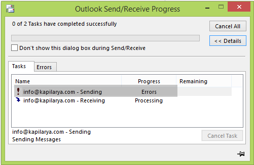 Outlook 2007 emails getting stuck in outbox - nasvechristian Outlook 2007 emails getting stuck in outbox - nasvechristian