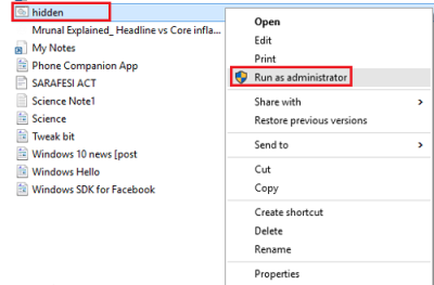Create new Hidden Administrator User Account In Windows 11